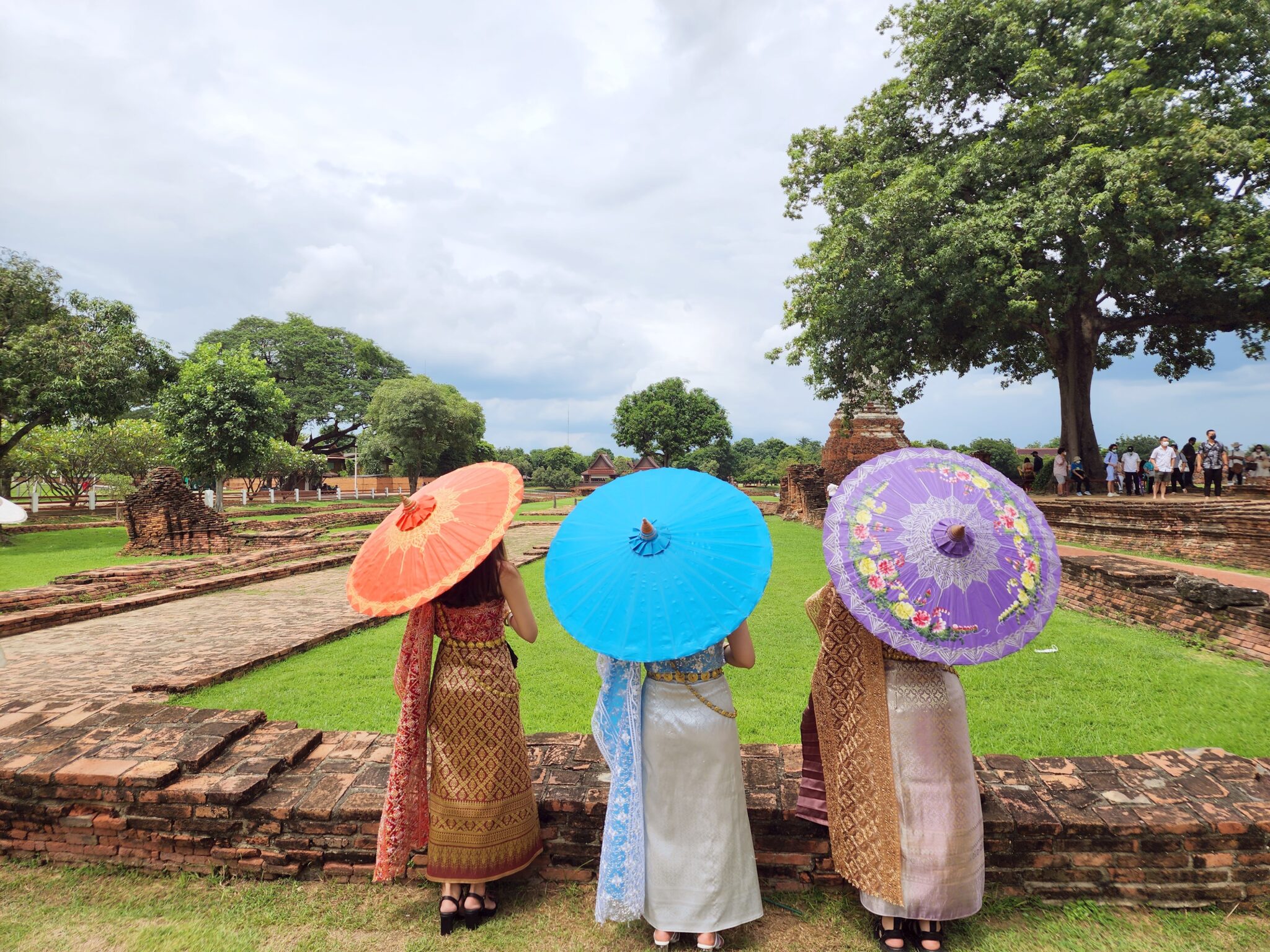 タイ衣装を着て世界遺産のアユタヤ遺跡観光「Wat Chai Wattanaram(ワット・チャイワッタナーラーム)」 | Ramip